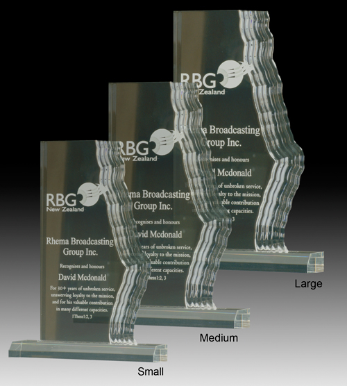 Waterfall Award – NZ Trophies