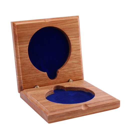Wooden Medal Box – 50mm – NZ Trophies