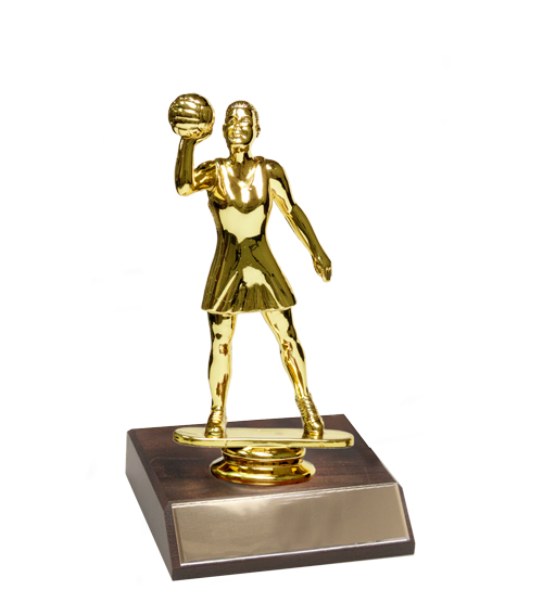 Netball Player – Female & Base – NZ Trophies