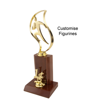 Wood Tower Cherry – Rugby – NZ Trophies