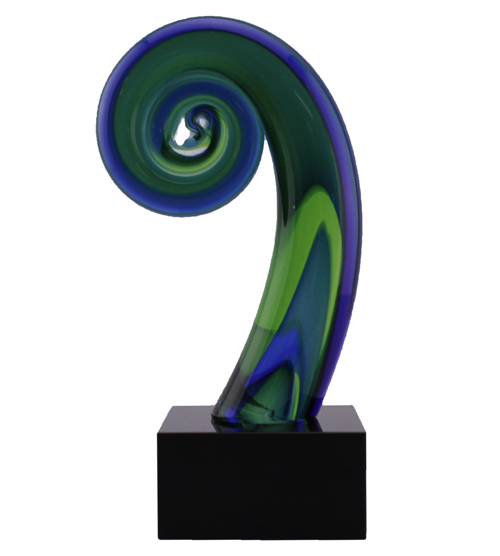 Koru and Coloured Glass Awards – NZ Trophies