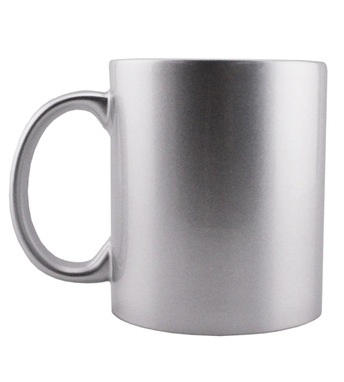 11oz Silver Coated Coffee Mug – NZ Trophies