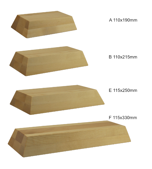 Birch Taper Bases – NZ Trophies