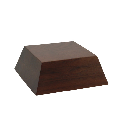 Walnut Taper Square Base – NZ Trophies