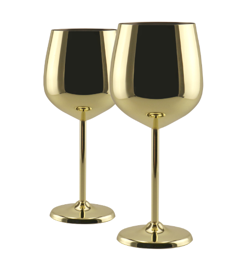 Vino Goblet Set – Gold – NZ Trophies